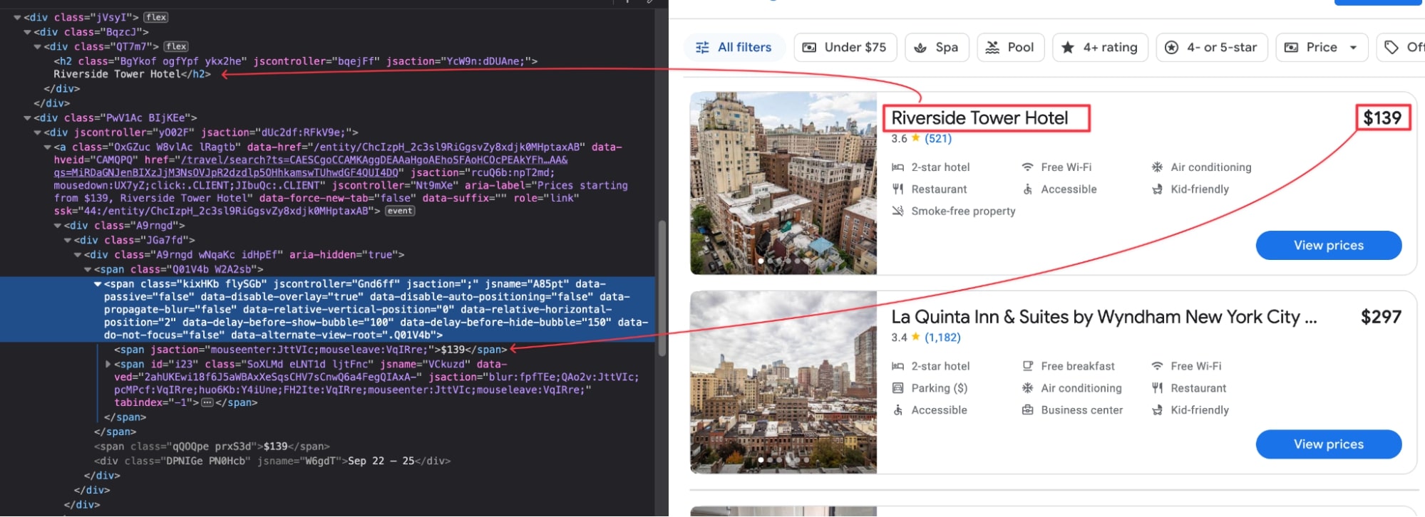 How to Scrape Google Hotel Prices with Node.js
